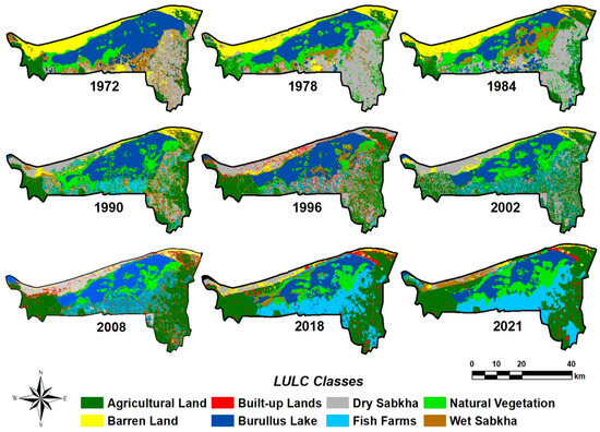 Long-Term Land Use/Land Cover Change and Climate-Driven Projection of ...