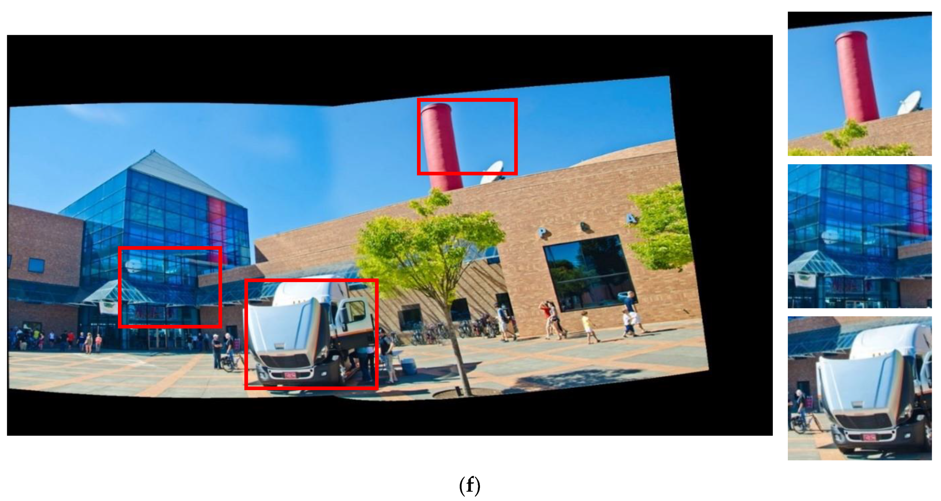 Improved Parallax Image Stitching Algorithm Based on Feature Block