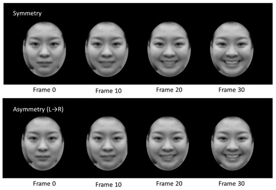 Perception of Human Age from Faces: Symmetric Versus Asymmetric Movement