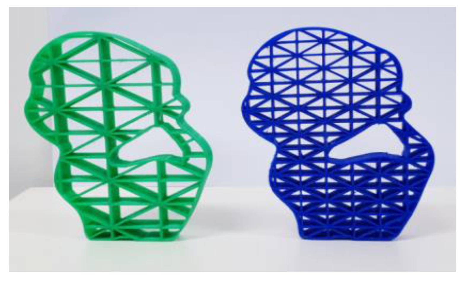 Multilevel Design for the Interior of 3D Fabrications