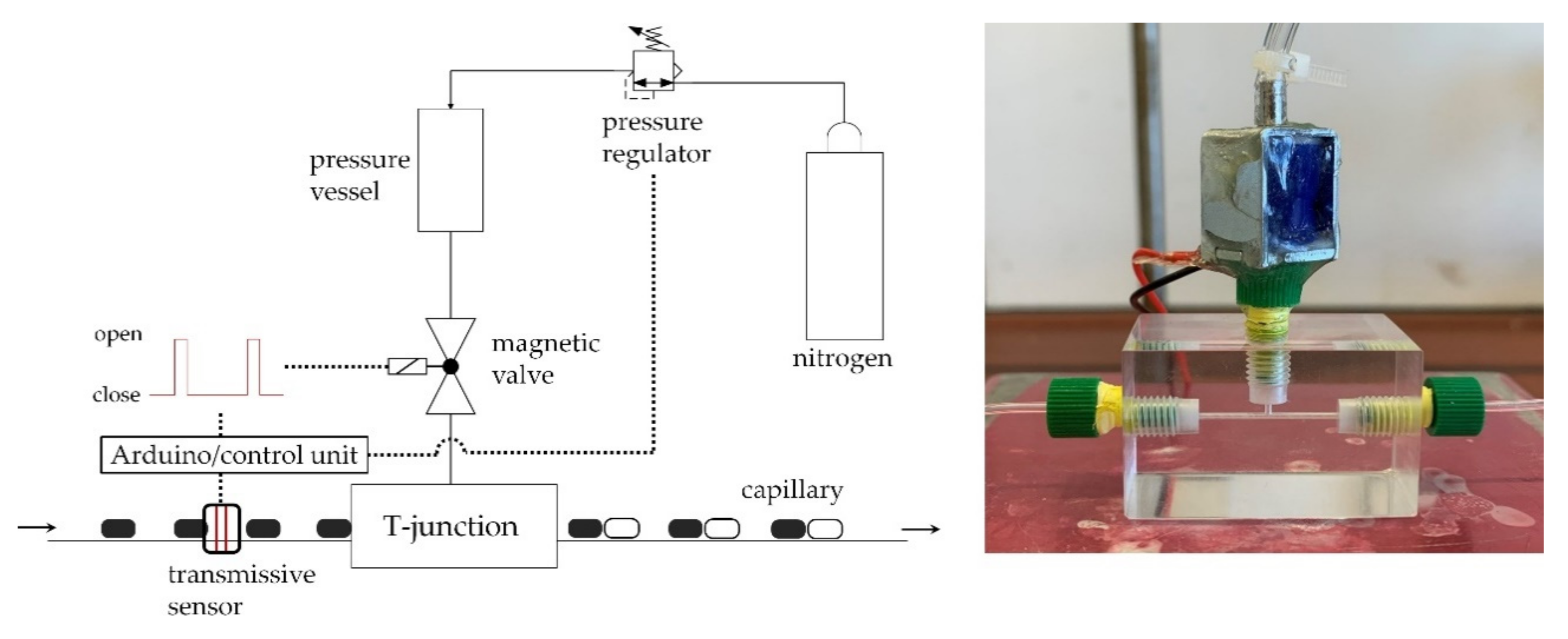 Intermediate Gas Feed in Bi- or Triphasic Gas–Liquid(–Liquid) Segmented ...
