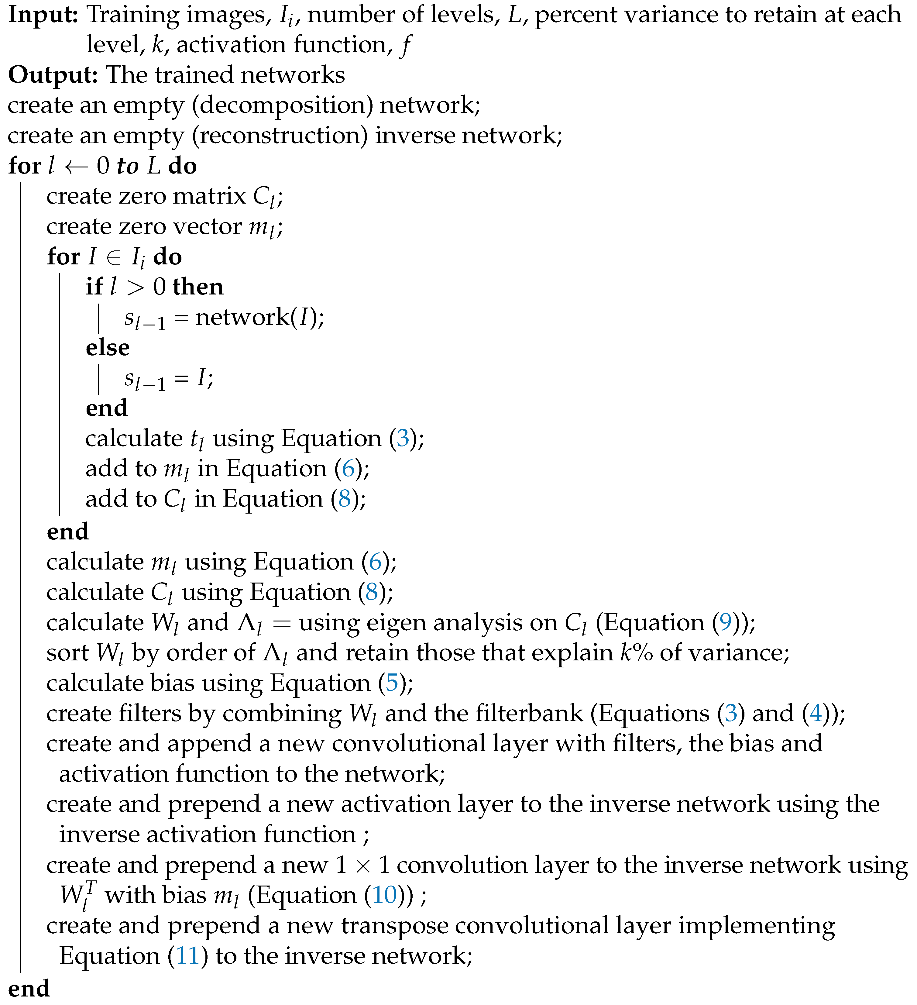 Principal Component Wavelet Networks for Solving Linear Inverse Problems