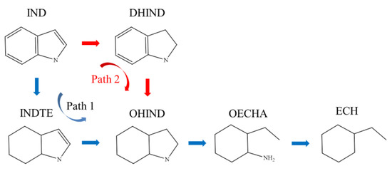 DFT Insights into the Hydrodenitrogenation and Ring-Opening of Indole ...