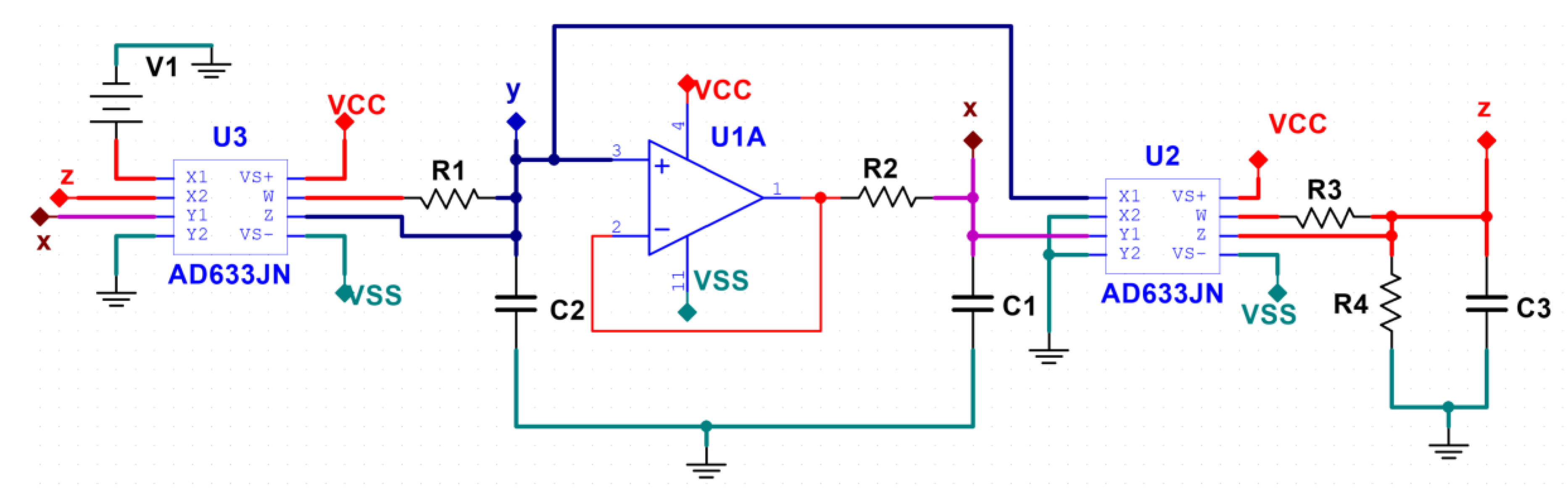 Design And Implementation Of Simplified Symmetry Chaotic Circuit