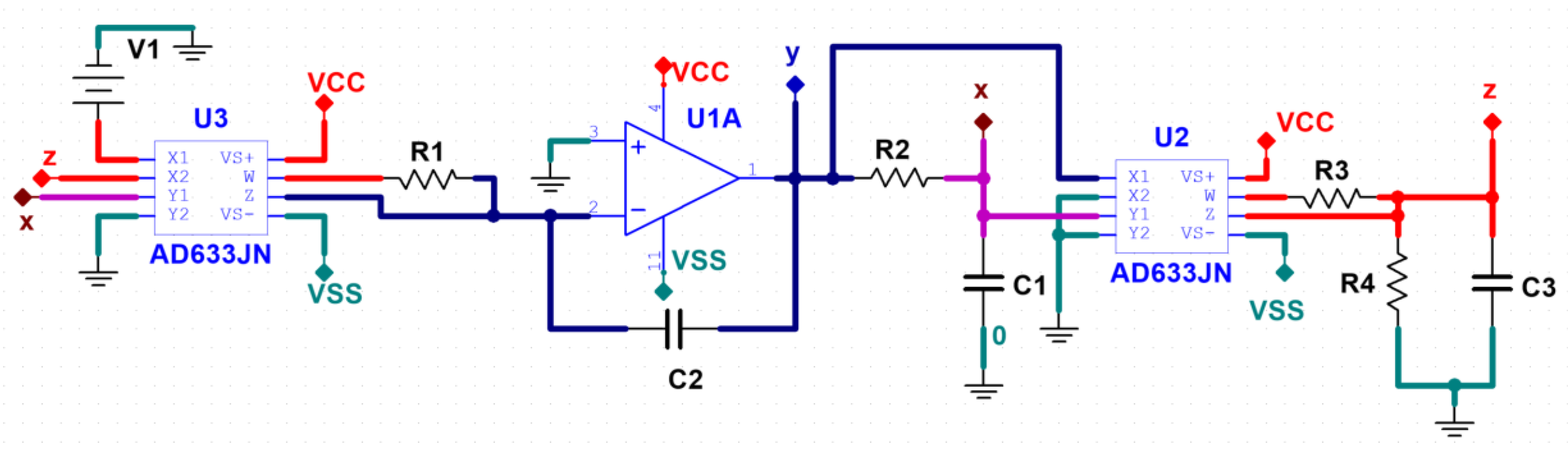 Design and Implementation of Simplified Symmetry Chaotic Circuit
