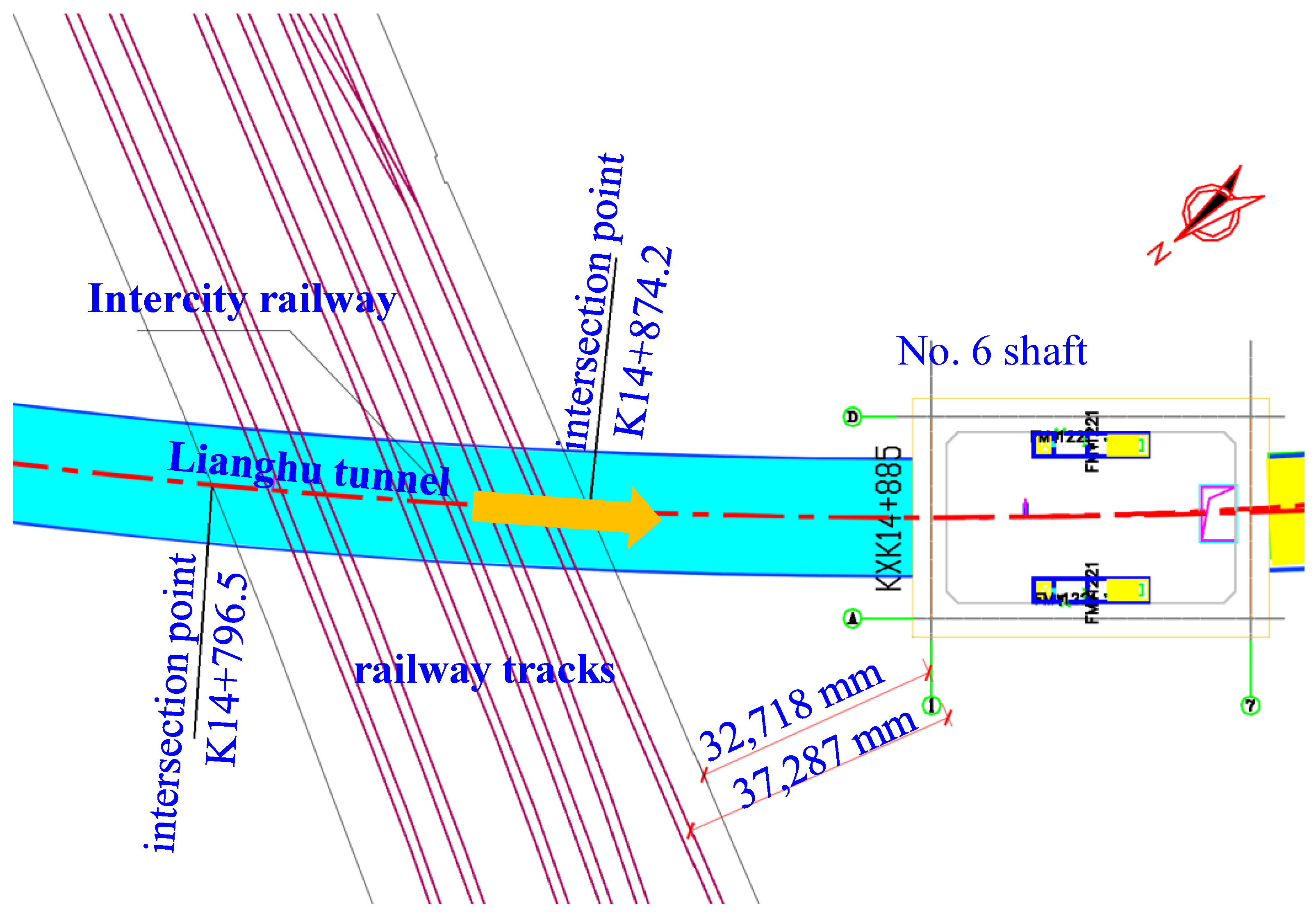 Study on Railway Subgrade Settlement induced by an Ultra-Large-Diameter ...