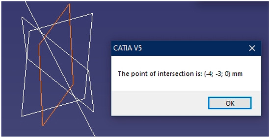 Design and Development of a Geometric Calculator in CATIA