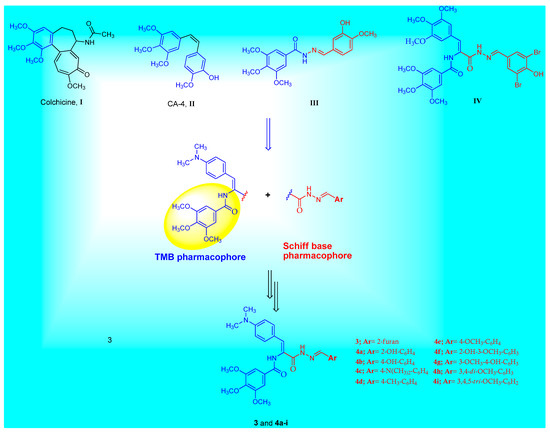 New Schiff Base–TMB Hybrids: Design, Synthesis and Antiproliferative ...