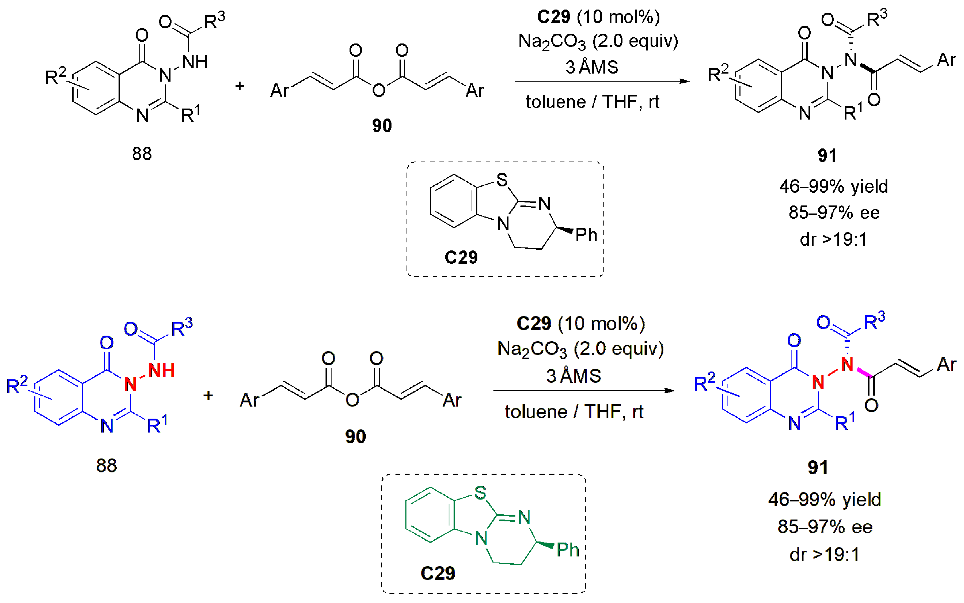 Atropselective Organocatalytic Synthesis of Chiral Compounds Containing Nitrogen along the Axis ...