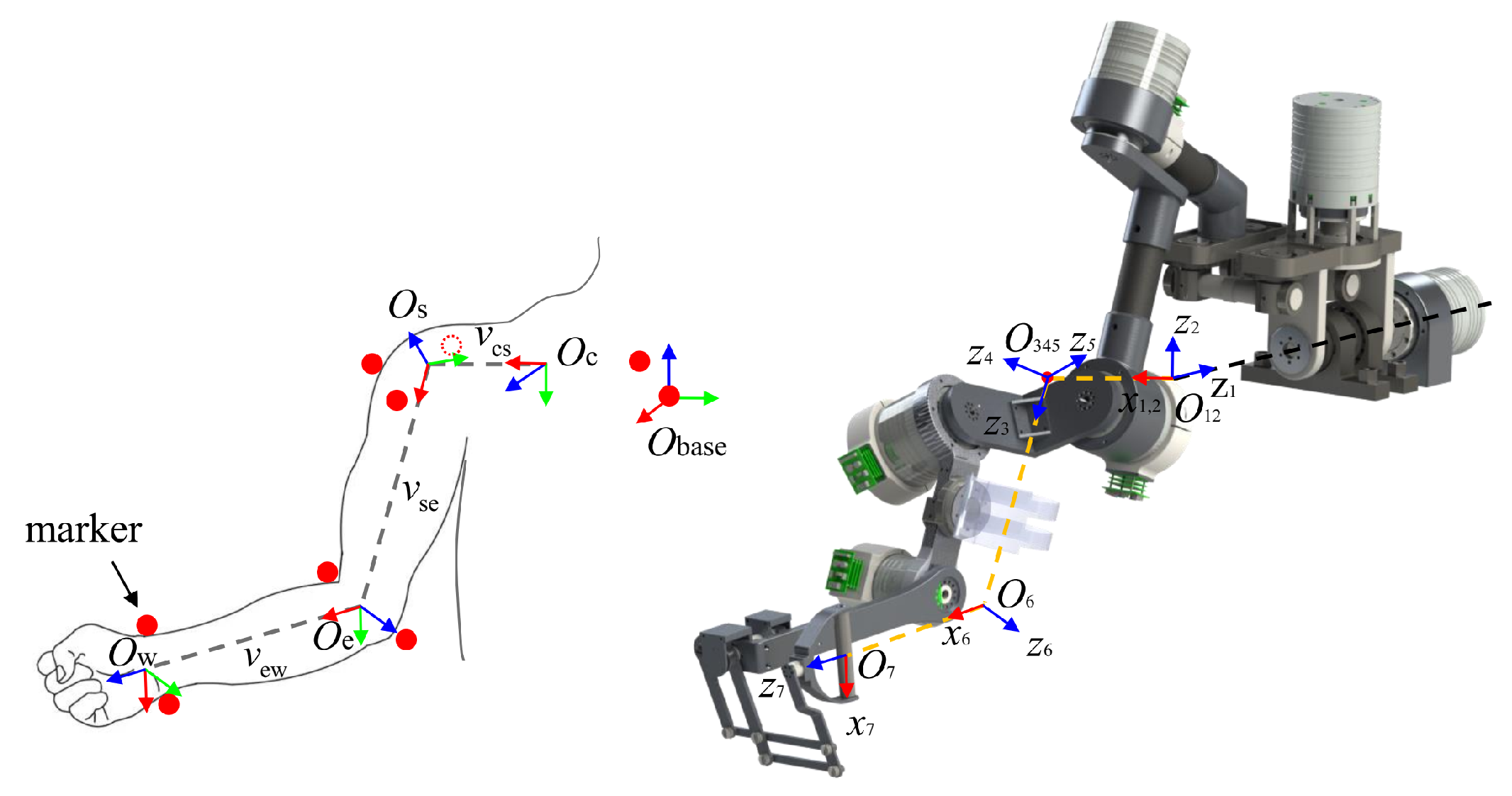 A Human-like Inverse Kinematics Algorithm of an Upper Limb Rehabilitation Exoskeleton