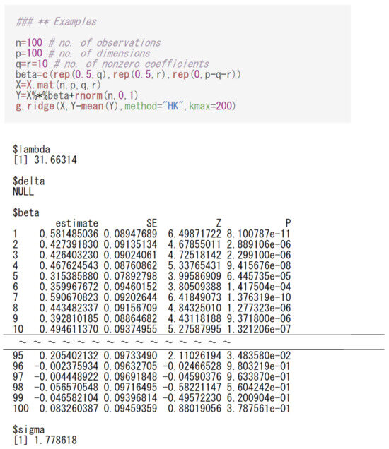 g.ridge: An R Package for Generalized Ridge Regression for Sparse and High-Dimensional Linear Models