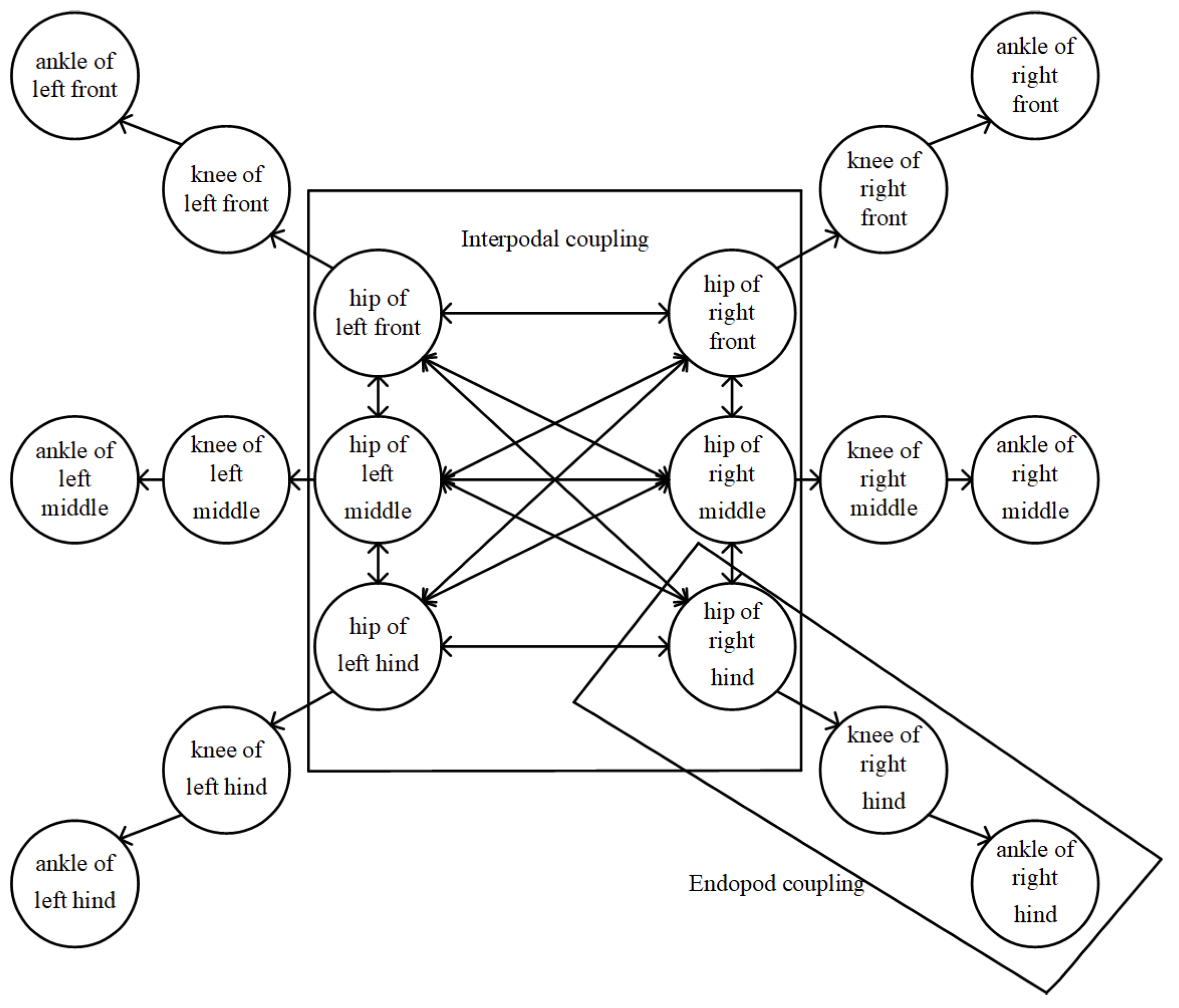 A Motion Control Strategy for a Blind Hexapod Robot Based on Reinforcement Learning and Central ...
