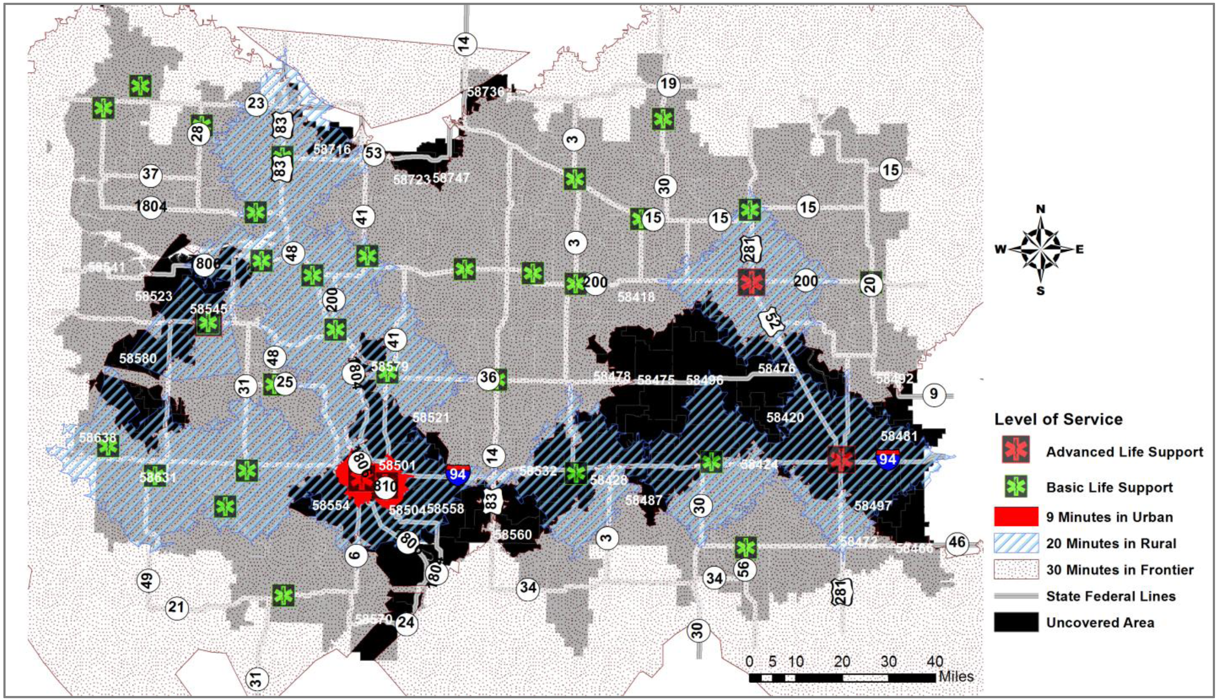 Designing Service Coverage and Measuring Accessibility and ...