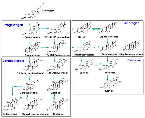 Determination of 19 Steroid Hormones in Human Serum and Urine Using ...