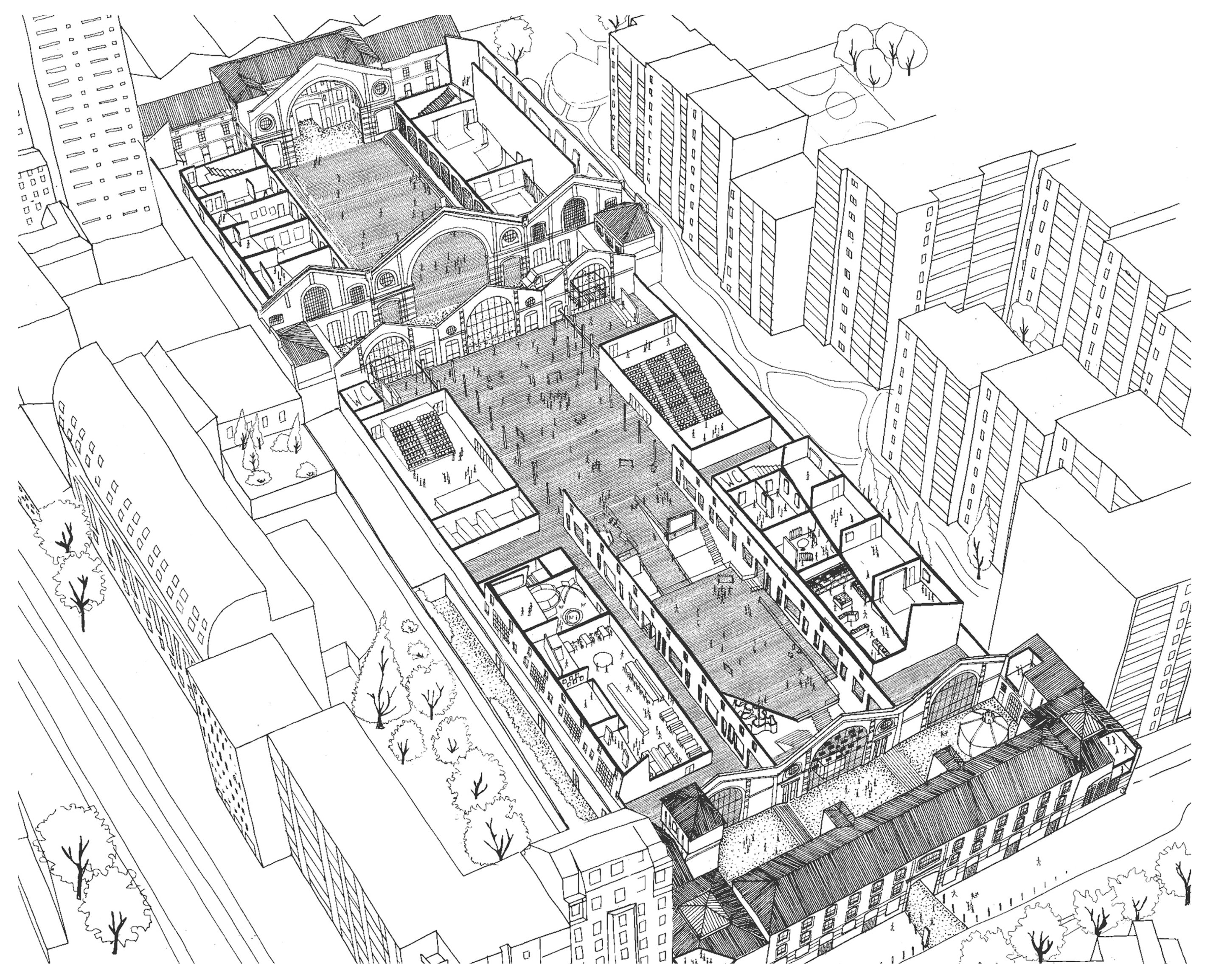 Complex Buildings and Cellular Automata—A Cellular Automaton Model for ...