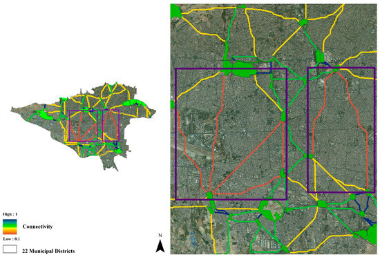 Assessing the Connectivity of Urban Green Spaces for Enhanced ...