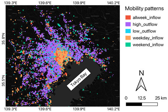Spatiotemporal Analysis of Human Mobility in Greater Tokyo Area Using ...