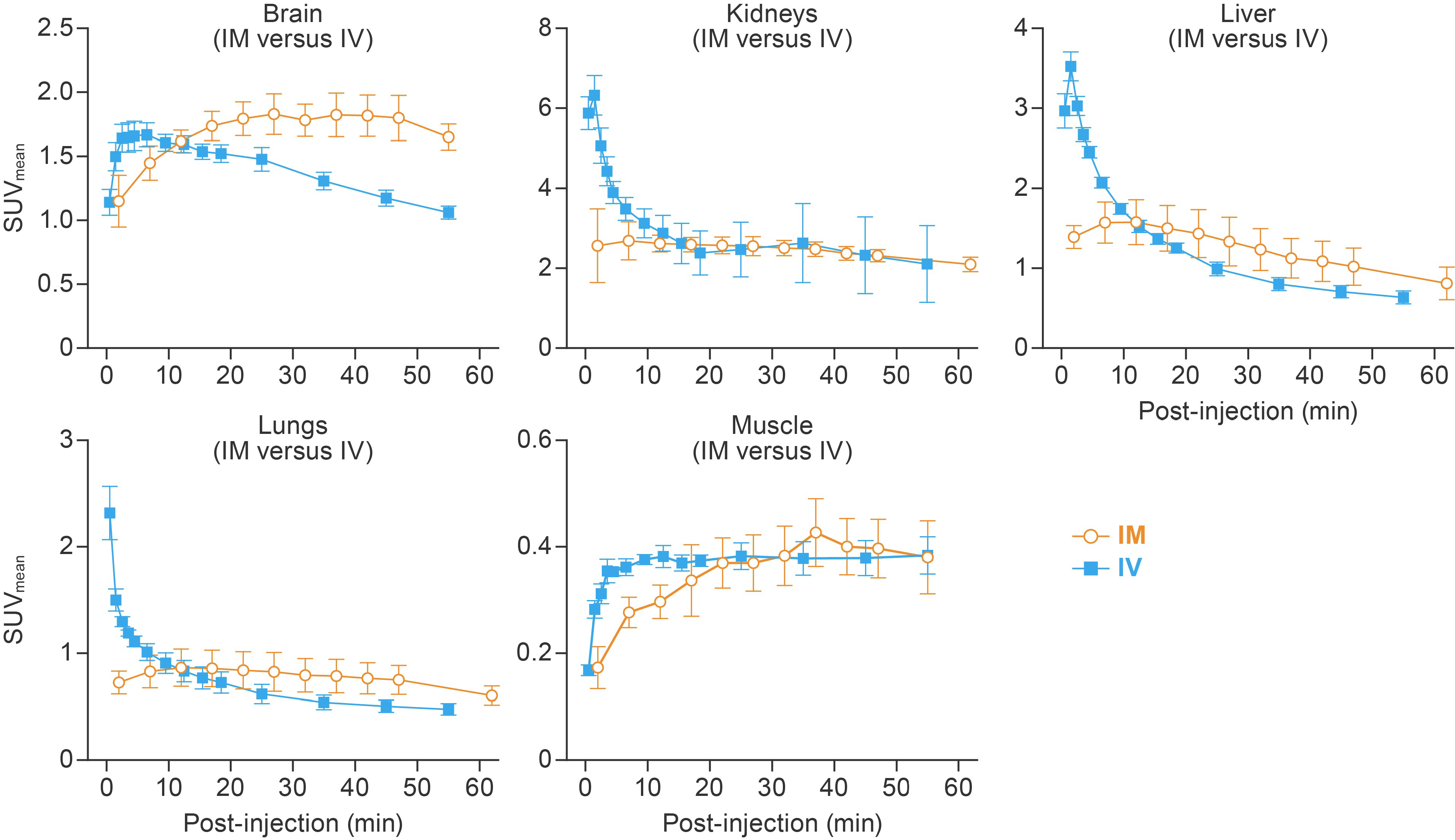 Intramuscular [18F]F-FDG Administration for Successful PET Imaging of ...