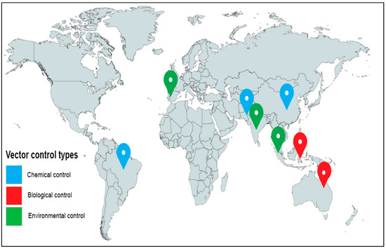 A Systematic Review of Mathematical Models of Dengue Transmission and Vector Control: 2010–2020