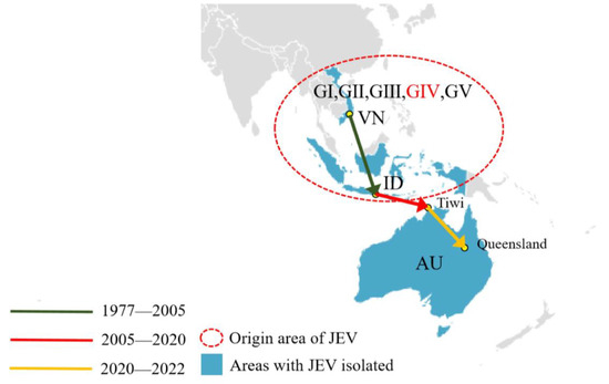 Re-Emerged Genotype IV of Japanese Encephalitis Virus Is the Youngest ...