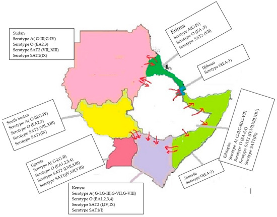 Epidemiological Dynamics of Foot-and-Mouth Disease in the Horn of ...