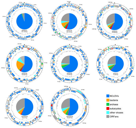 Diversity, Relationship, and Distribution of Virophages and Large Algal ...