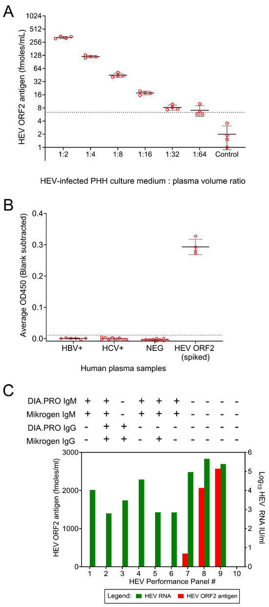 Quantification of Hepatitis E Virus ORF2 Protein by a Novel Sandwich ELISA