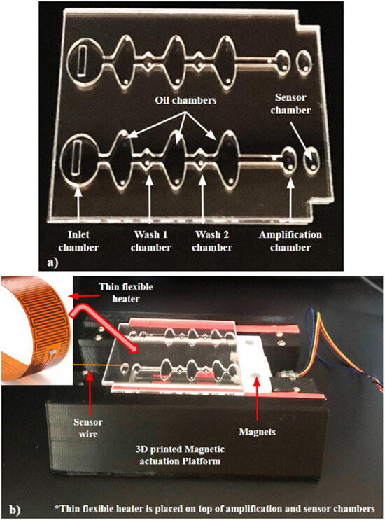 Development of a Diagnostic Microfluidic Chip for SARS-CoV-2 Detection in Saliva and ...