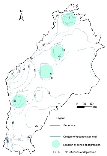 Water | Free Full-Text | Long-Term Evolution of Cones of Depression in ...