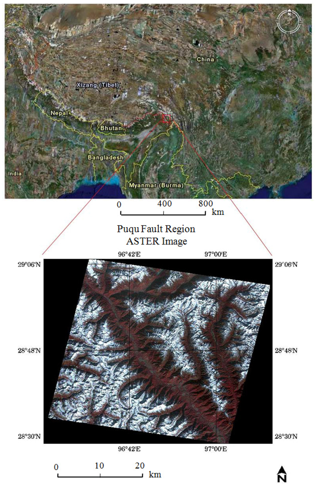Active Tectonics Revealed by River Profiles along the Puqu Fault