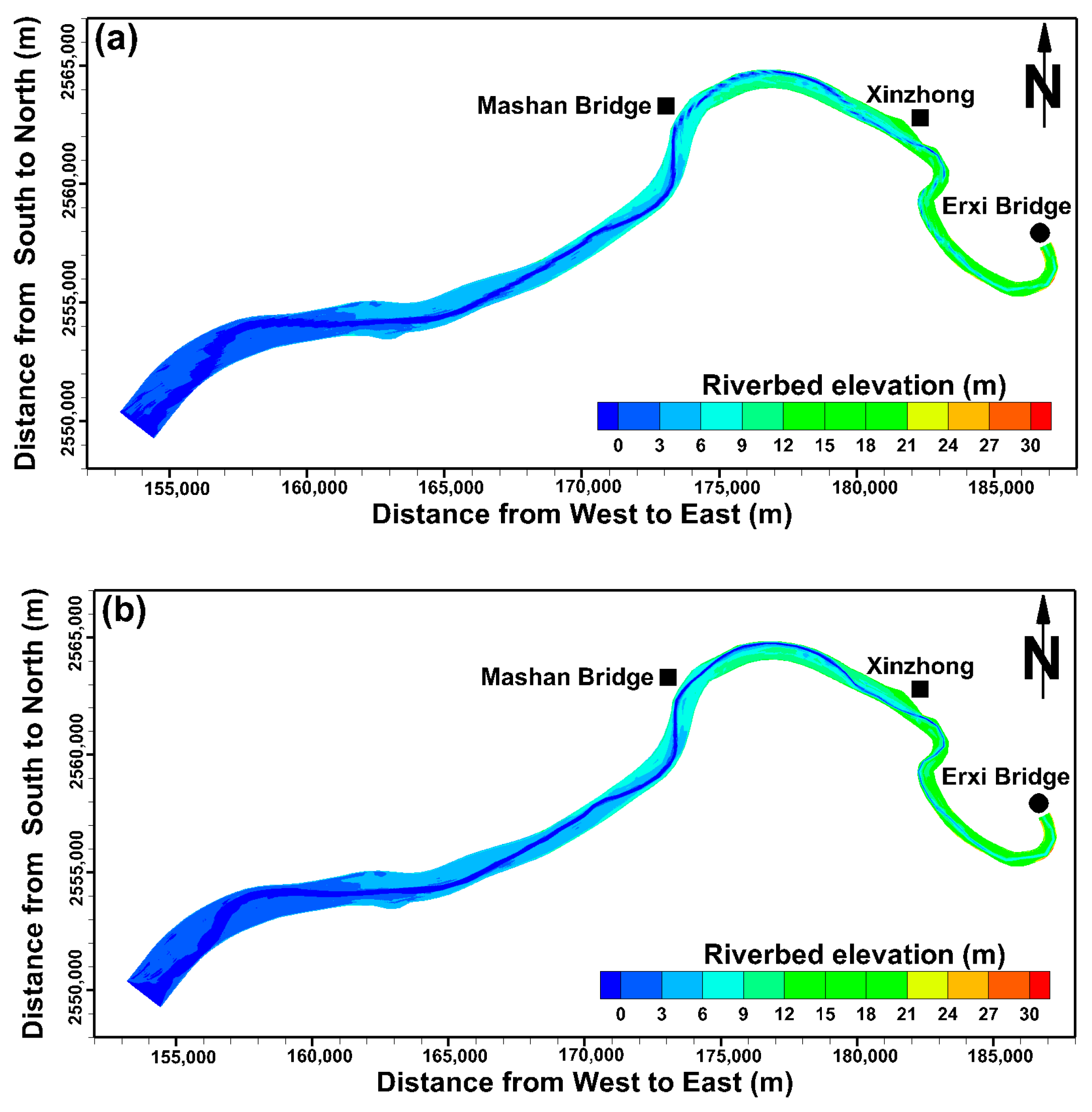 Modeling the Influence of River Cross-Section Data on a River Stage ...