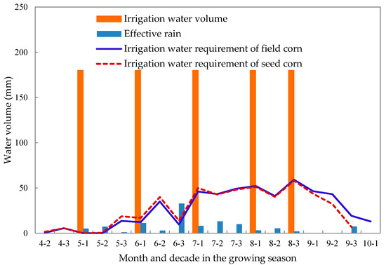 Different Irrigation Water Requirements of Seed Corn and Field Corn in ...