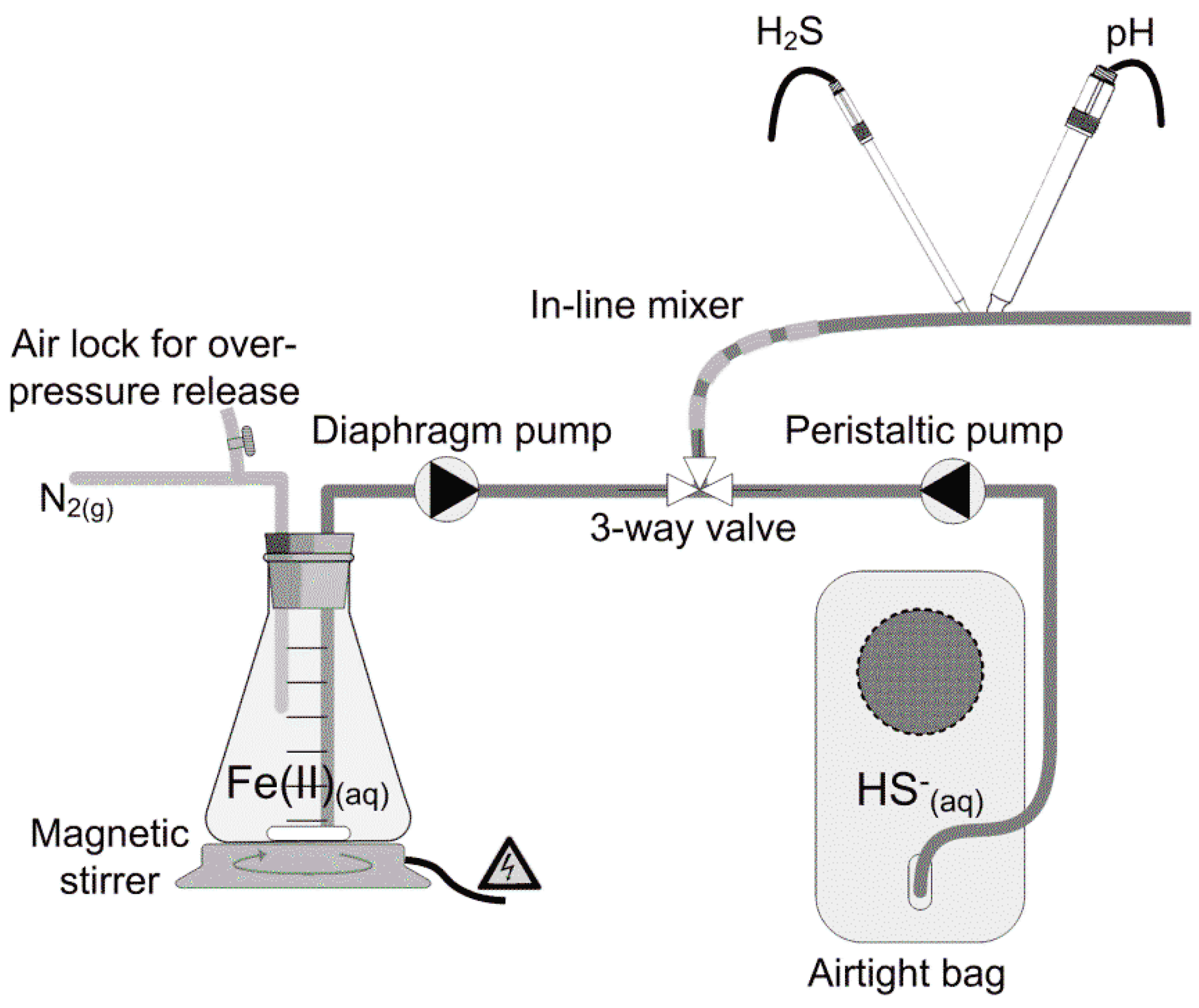 Sulfide Precipitation in Wastewater at Short Timescales