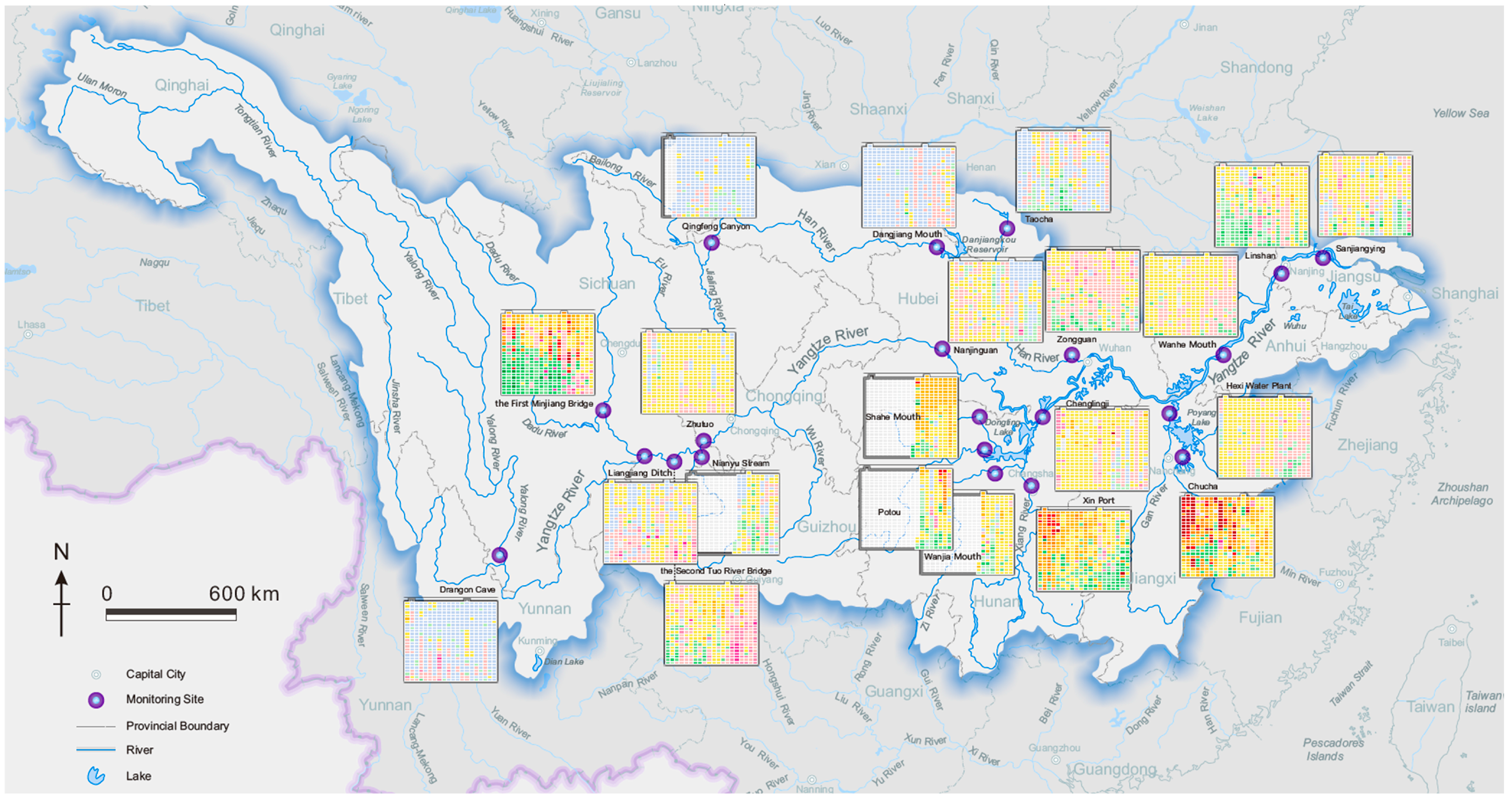 A Novel Calendar-Based Method for Visualizing Water Quality Change: The ...