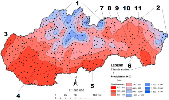 Water | Free Full-Text | Precipitation Trends over Slovakia in the ...