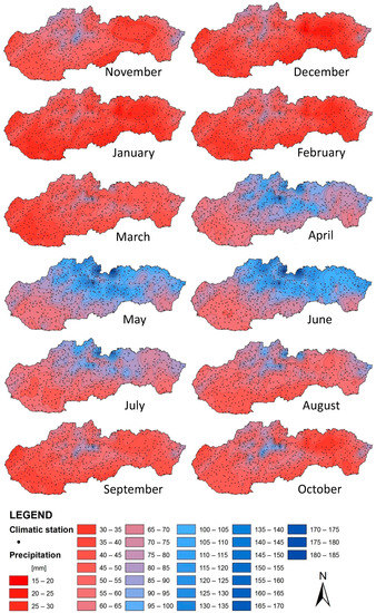 Precipitation Trends over Slovakia in the Period 1981–2013
