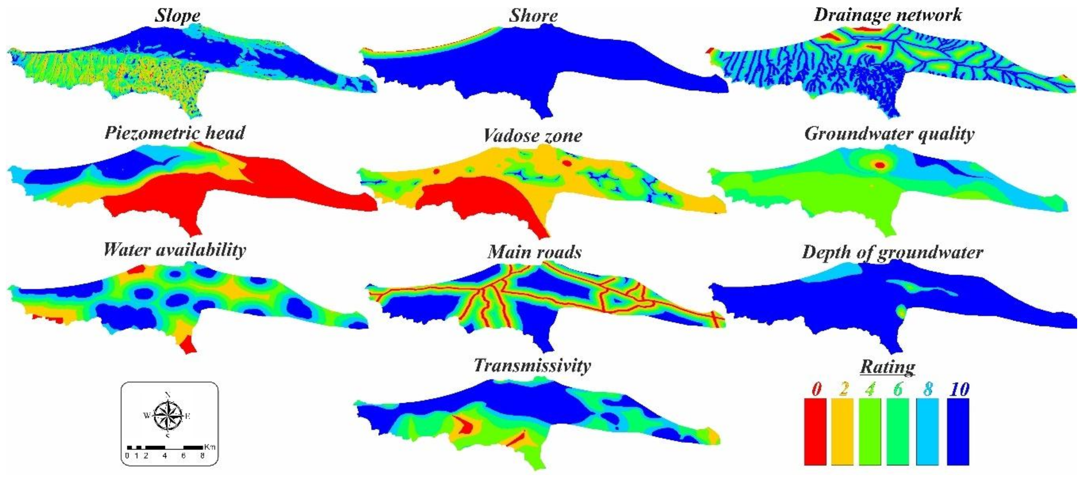 Delineation of Suitable Zones for the Application of Managed Aquifer ...