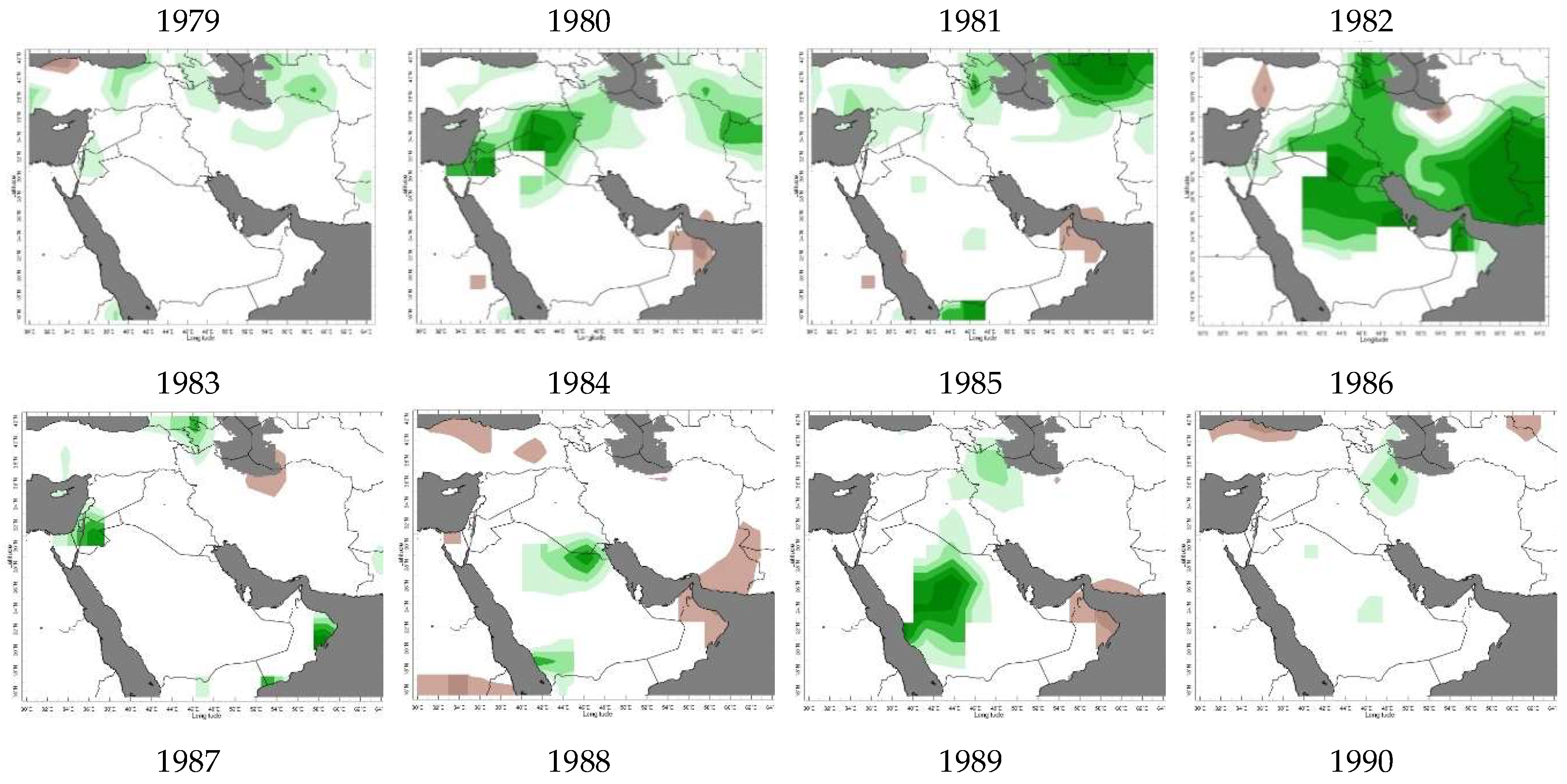 Evaluation of Water Scarcity in Selected Countries of the Middle East