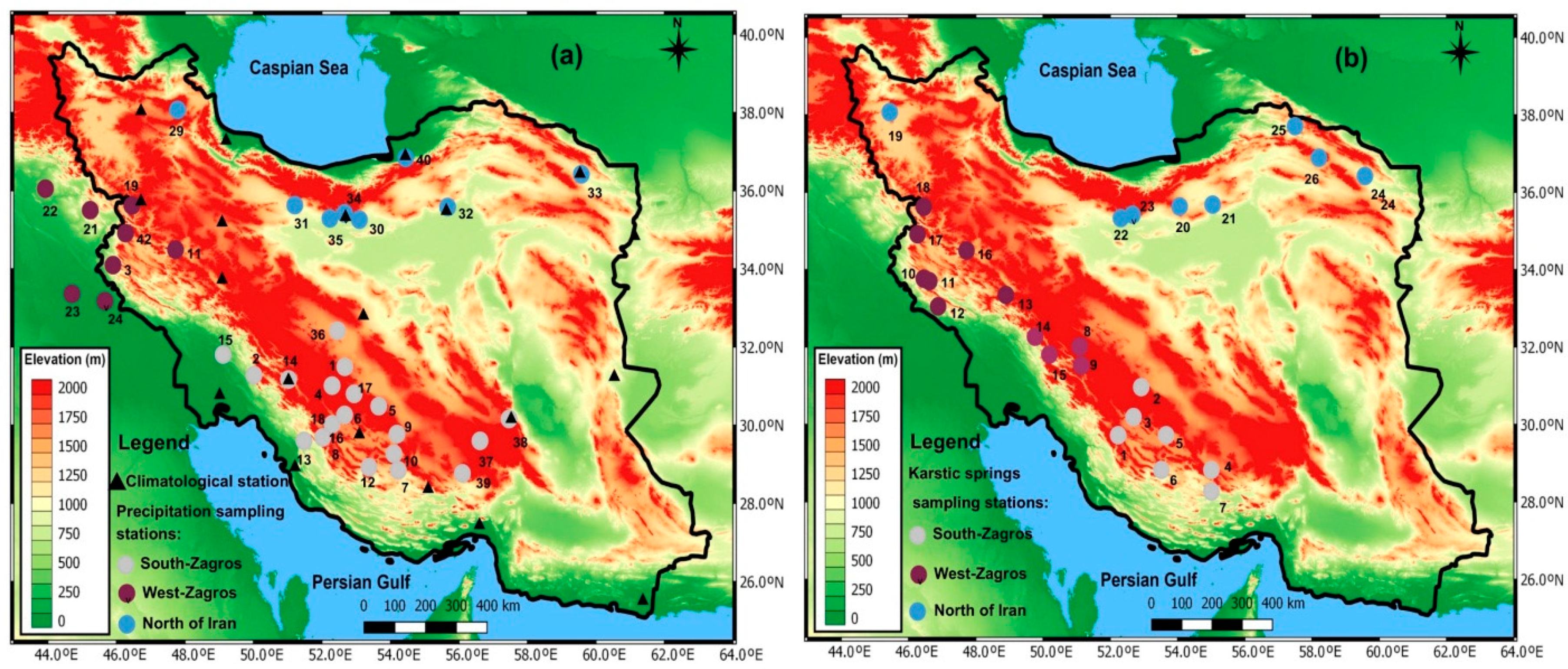 Developing Meteoric Water Lines for Iran Based on Air Masses and ...