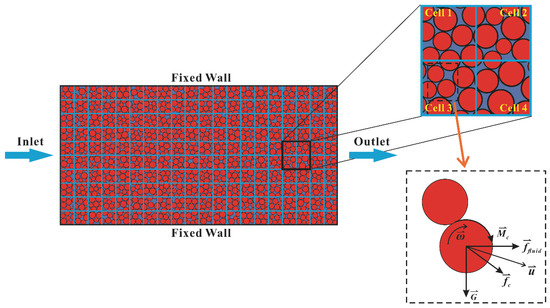 Water | Free Full-Text | A Novel, Coupled CFD-DEM Model for the Flow ...