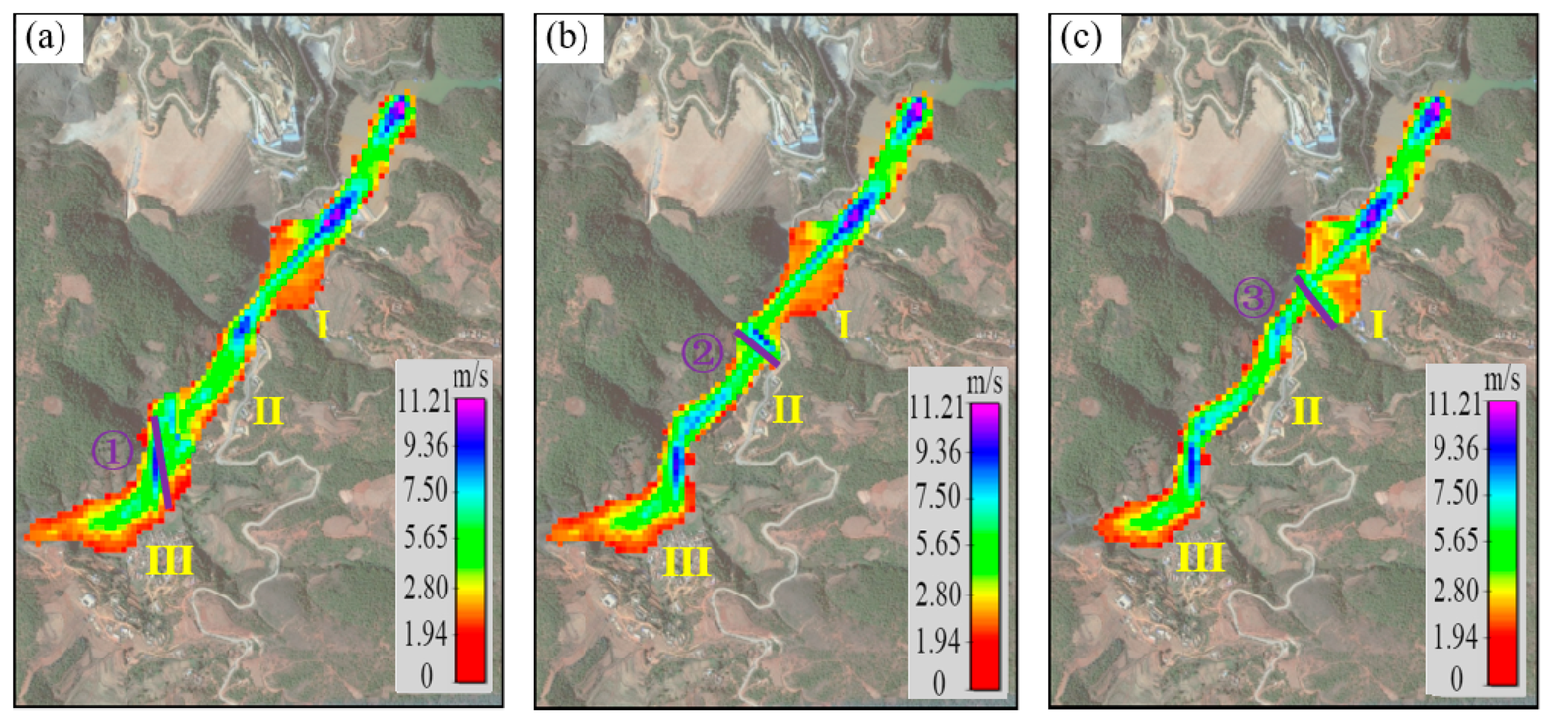 Evolution Pattern of Tailings Flow from Dam Failure and the Buffering ...