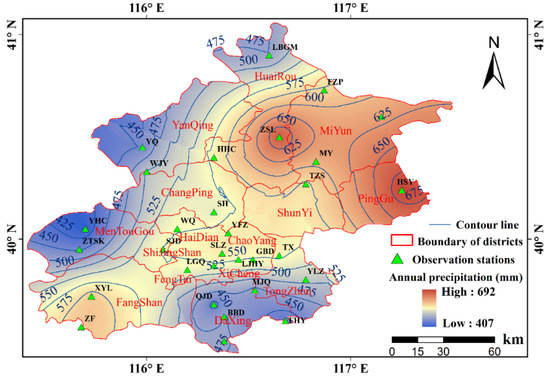 Spatiotemporal Variability of Precipitation in Beijing, China during ...