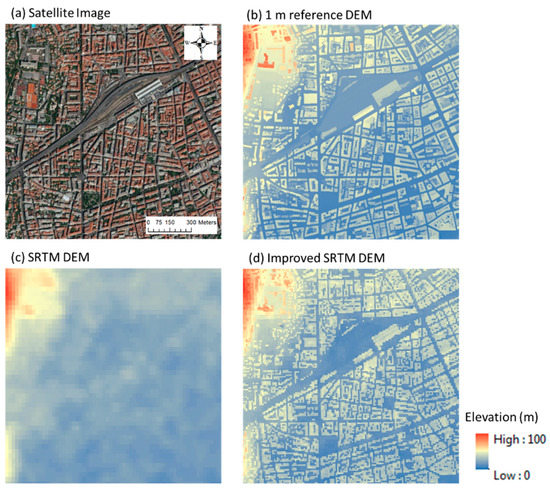 Simple-Yet-Effective SRTM DEM Improvement Scheme for Dense Urban Cities ...