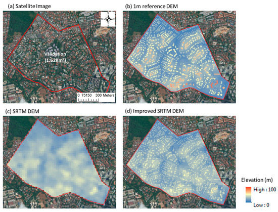Simple-Yet-Effective SRTM DEM Improvement Scheme for Dense Urban Cities ...