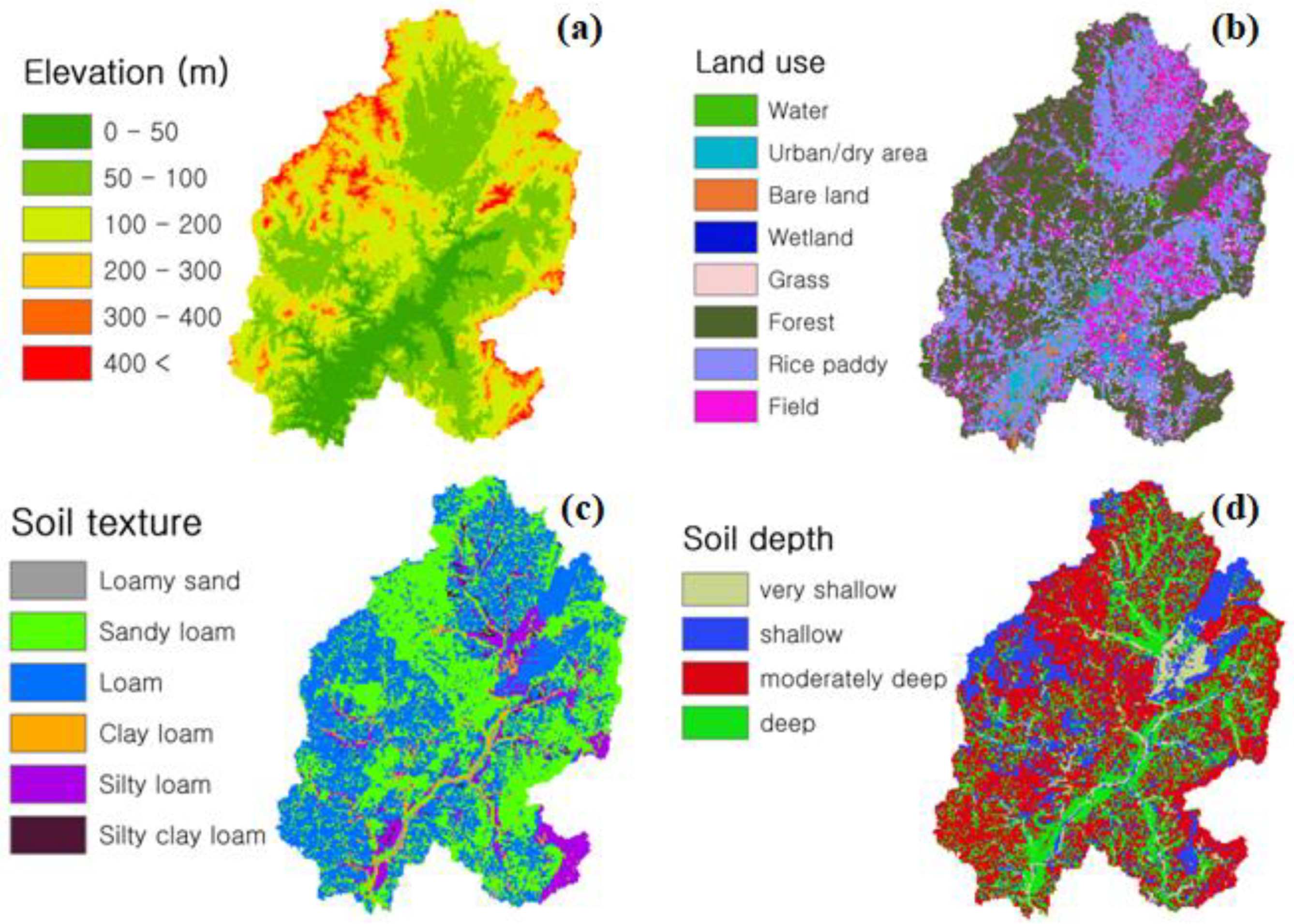 Effects of Rainfall Spatial Distribution on the Relationship between ...