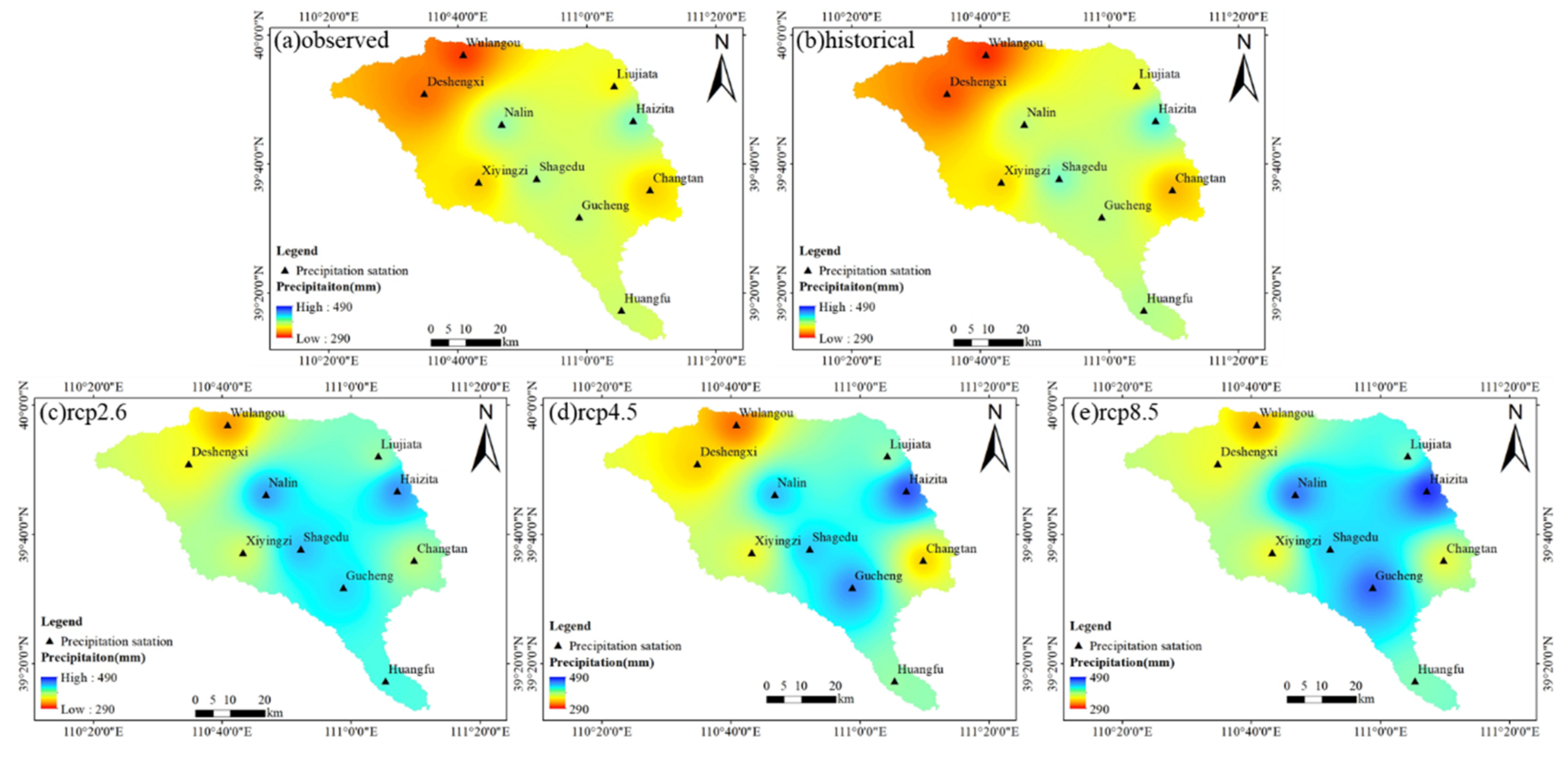 Multi-Site Statistical Downscaling Method Using GCM-Based Monthly Data for Daily Precipitation ...