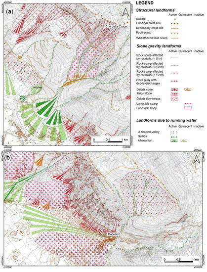 Rockfall and Debris Flow Hazard Assessment in the SW Escarpment of ...