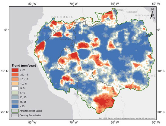 Variability of Trends in Precipitation across the Amazon River Basin ...