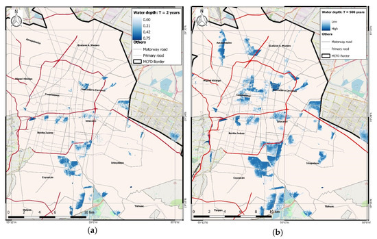 Indirect Impact Assessment of Pluvial Flooding in Urban Areas Using a ...
