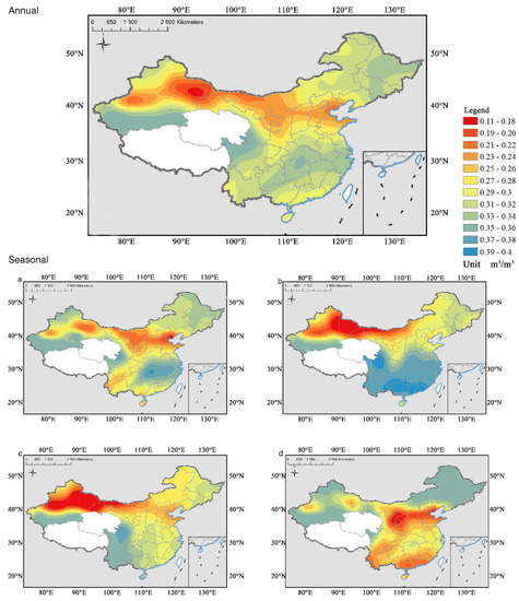 Temporal and Spatial Variation of Soil Moisture and Its Possible Impact on Regional Air ...